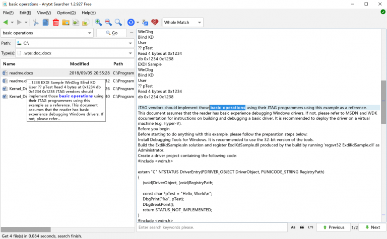 Best Free Document Content Full-Text Search Tool on PC 2022